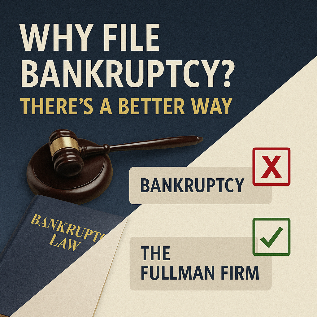 Why File Bankruptcy? There’s a Better Way